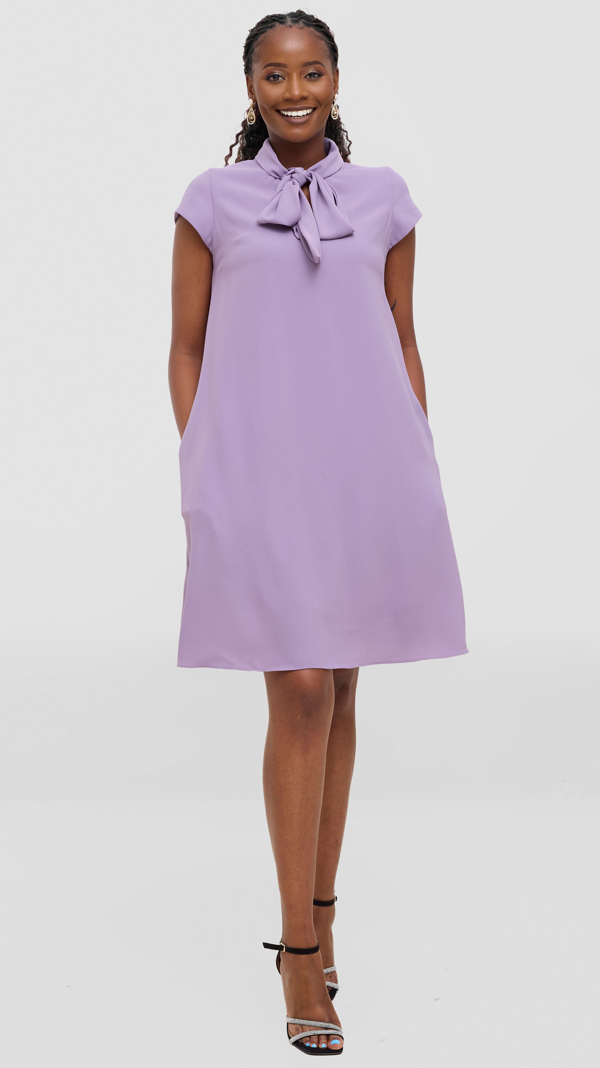 Vivo Niari Tent Dress - Lilac – Shopzetu